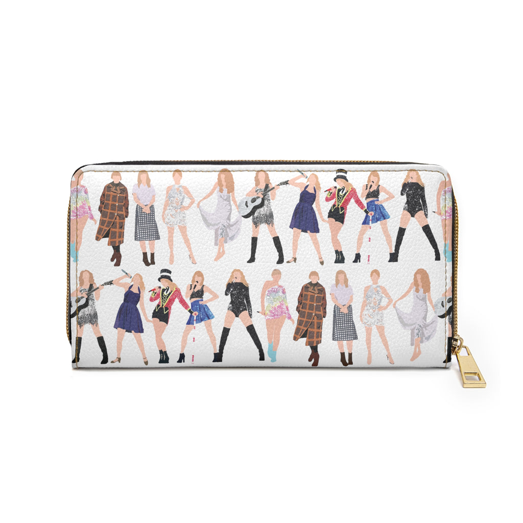 Taylor Swift Eras Full Zipper Faux Leather Wallet – Buffalovely
