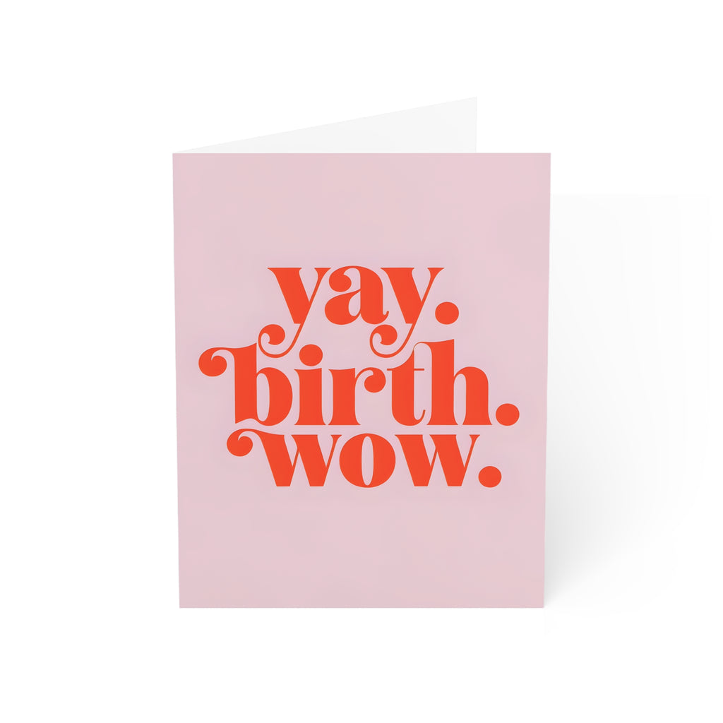 Yay Birth Wow Birthday Greeting Card – Buffalovely