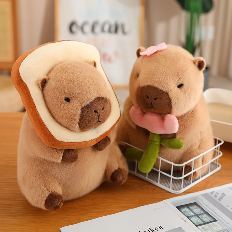Capybara Plush Toy- 3 Styles to Choose From – Buffalovely