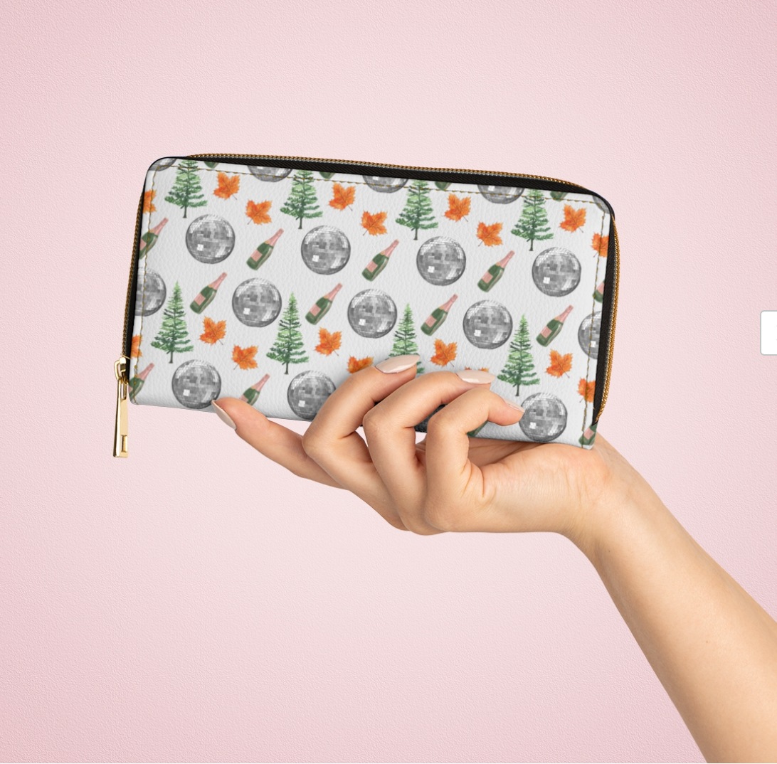 Taylor Swift Folklore Full Zipper Faux Leather Wallet – Buffalovely