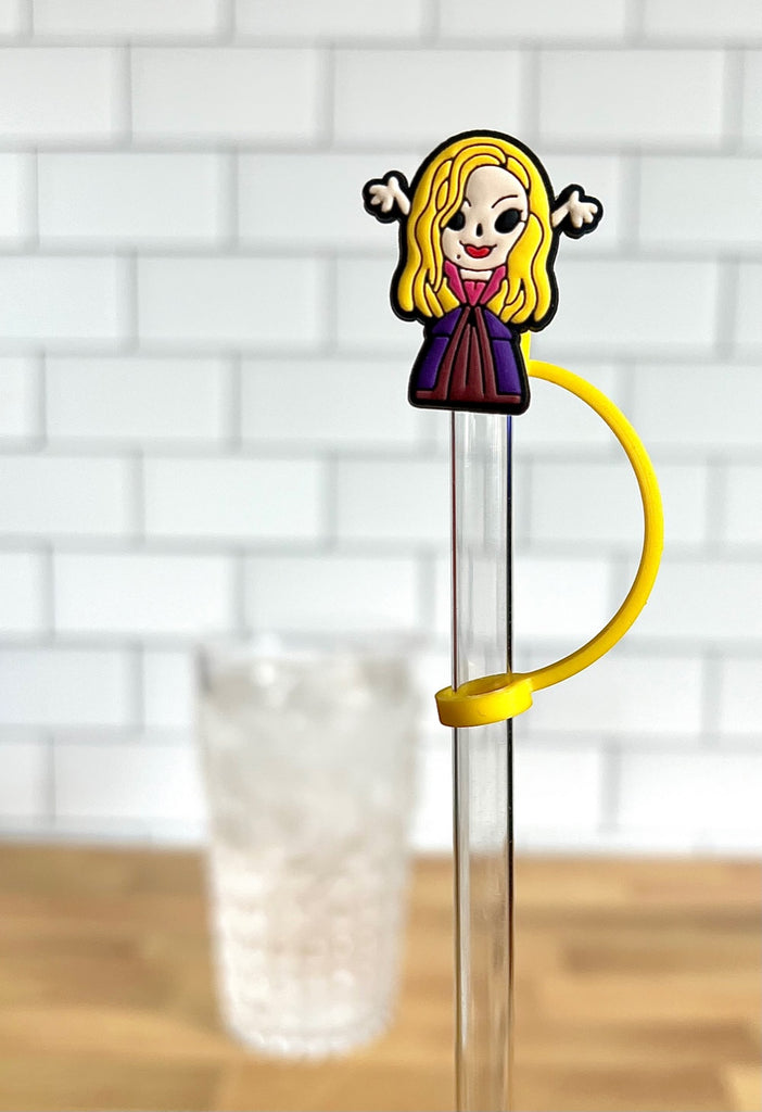 Silicone Straw Topper- Sarah Sanderson – Buffalovely