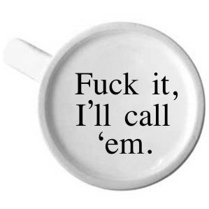 Go Ahead Call HR Mug – Buffalovely